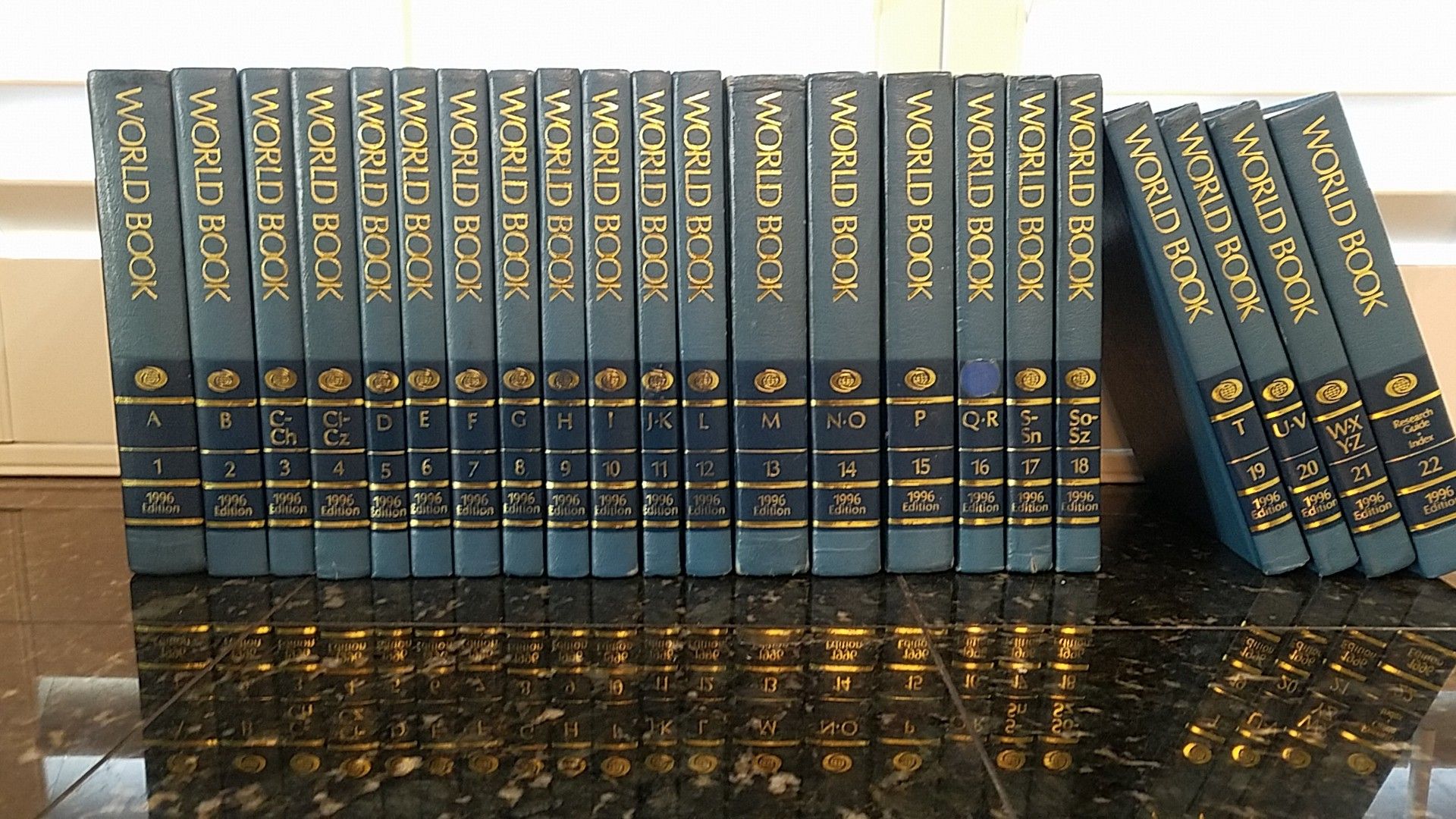World Book Encyclopedia 1996