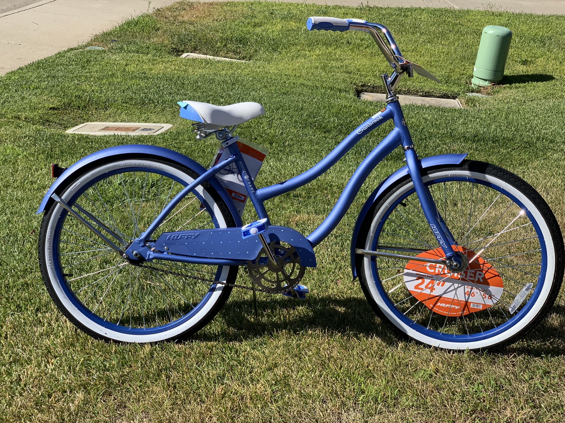 Huffy 24" Cranbrook Women's Comfort Cruiser Bike, Periwinkle Blue for ...