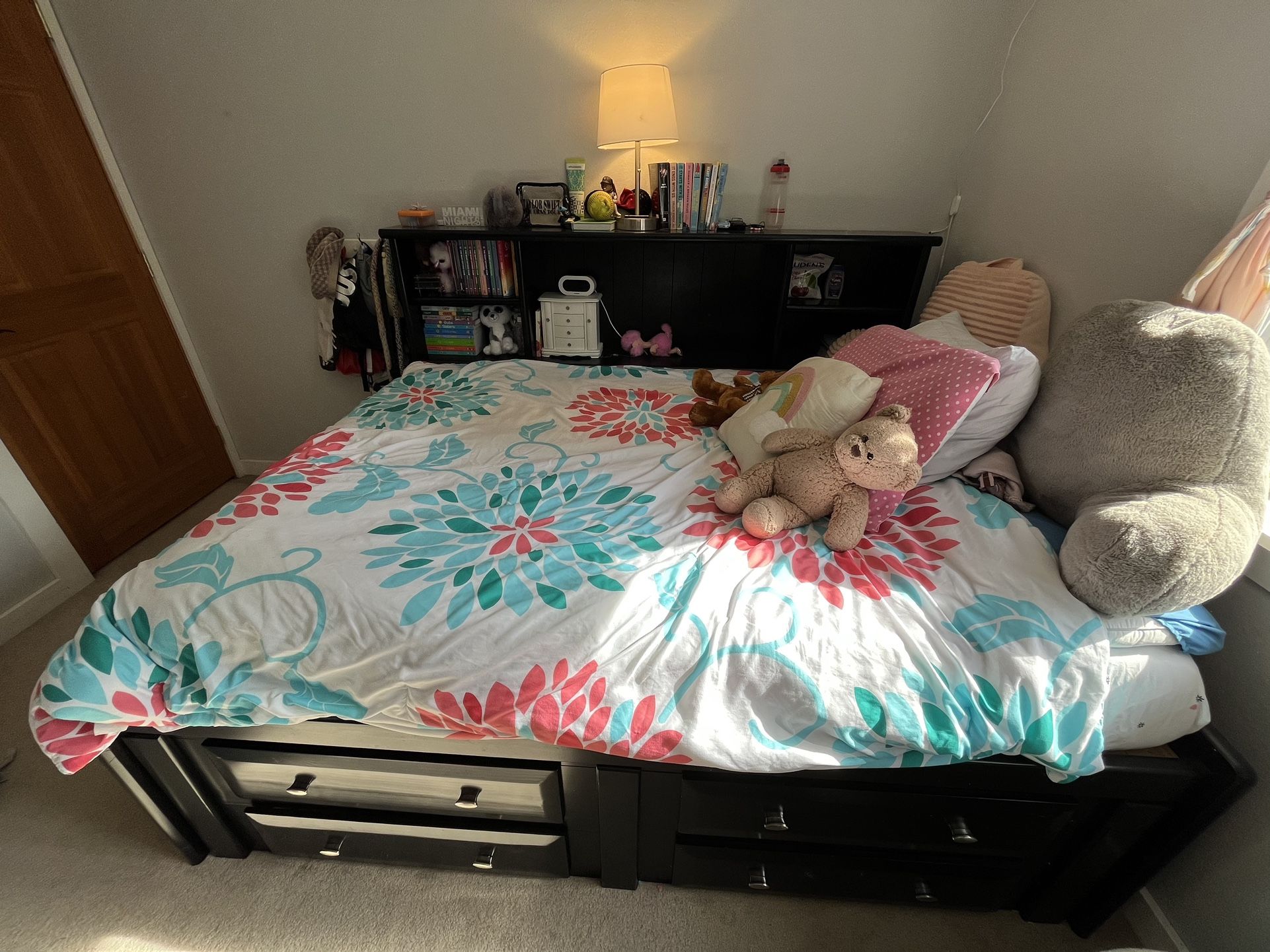 Full Sized Black Storage Bed for Sale in Kirkland, WA - OfferUp