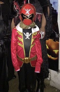 Red Power Ranger Megaforce Costume