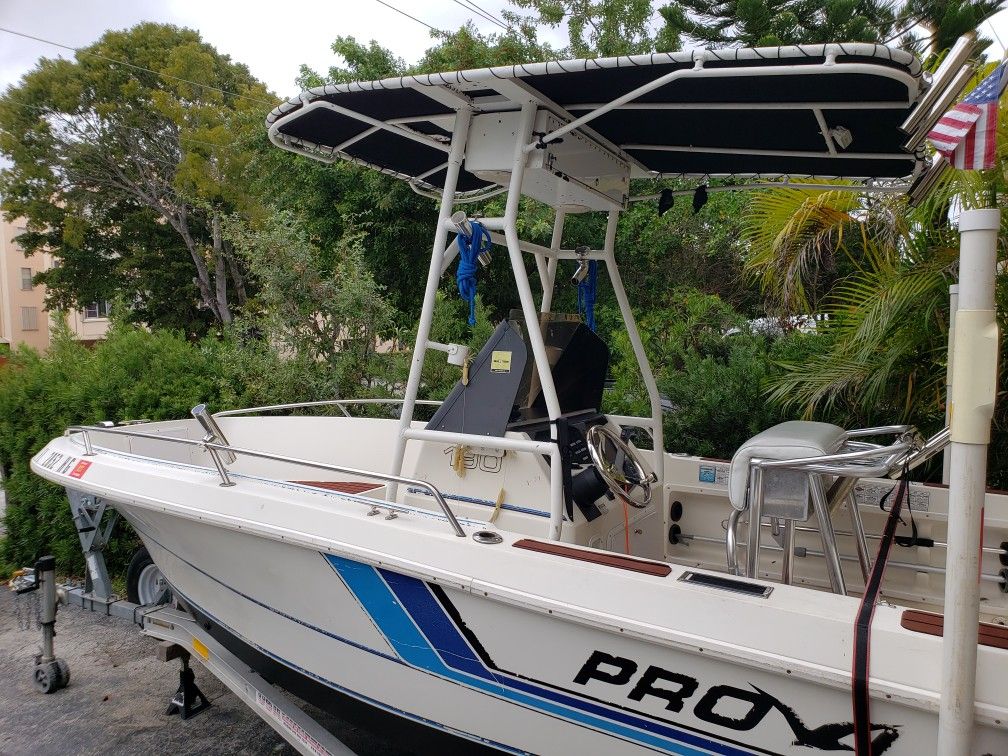 Proline 19 feet , 1991 boat and Yamaha 115 outboard for Sale in Hialeah ...