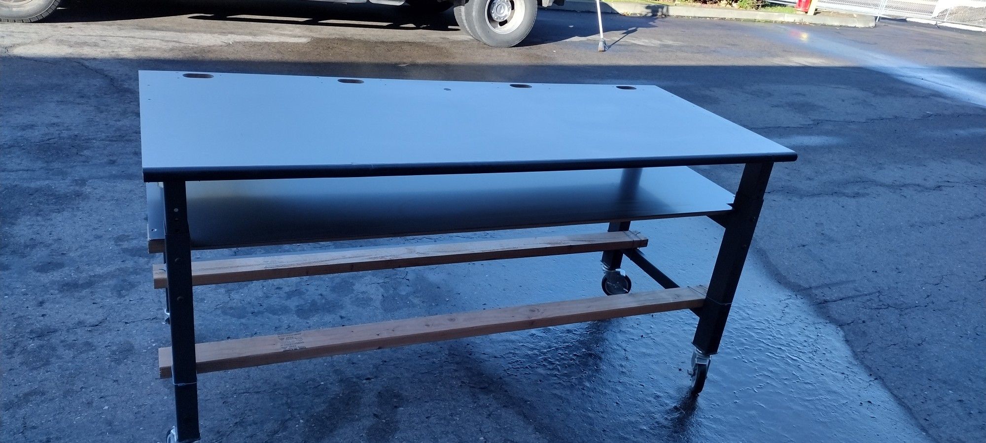 Heavy Duty Adjustable Rolling Workbench for Sale in San Diego, CA - OfferUp