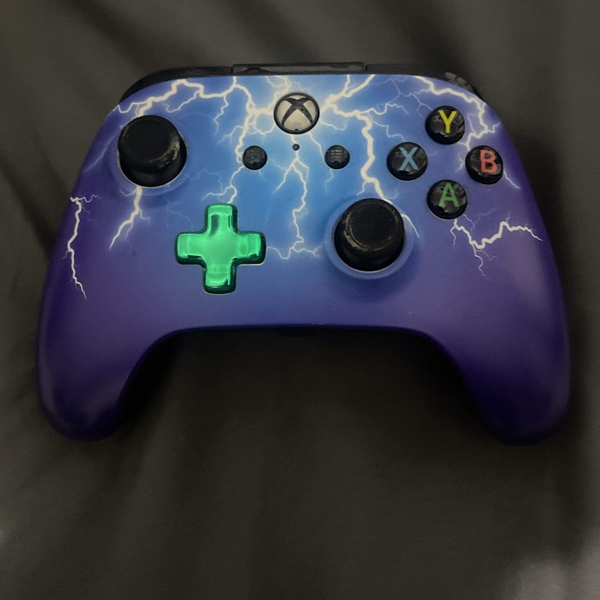 PowerA Enhanced Wired Controller for Xbox One - Spider Lightning for ...