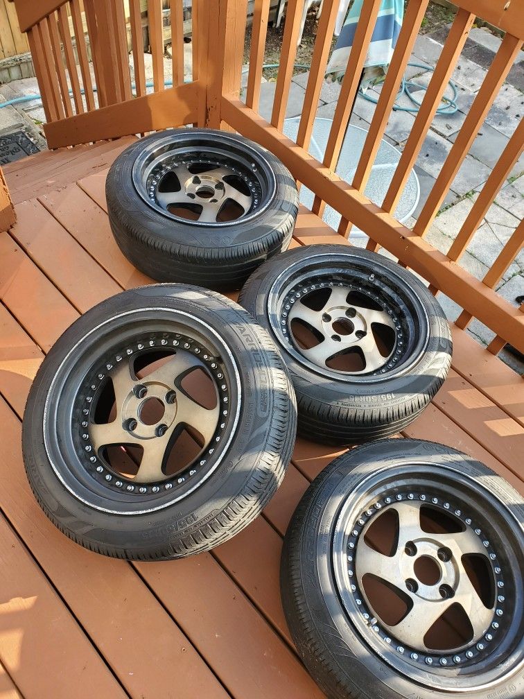 15 inch Rims 4x100 for Sale in Springfield, VA - OfferUp