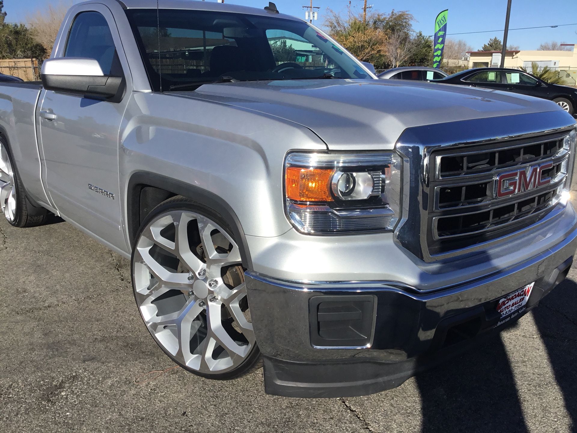 2014 GMC Sierra SINGLE CAB 55 k miles. 26 inches . One owner . Sle ...