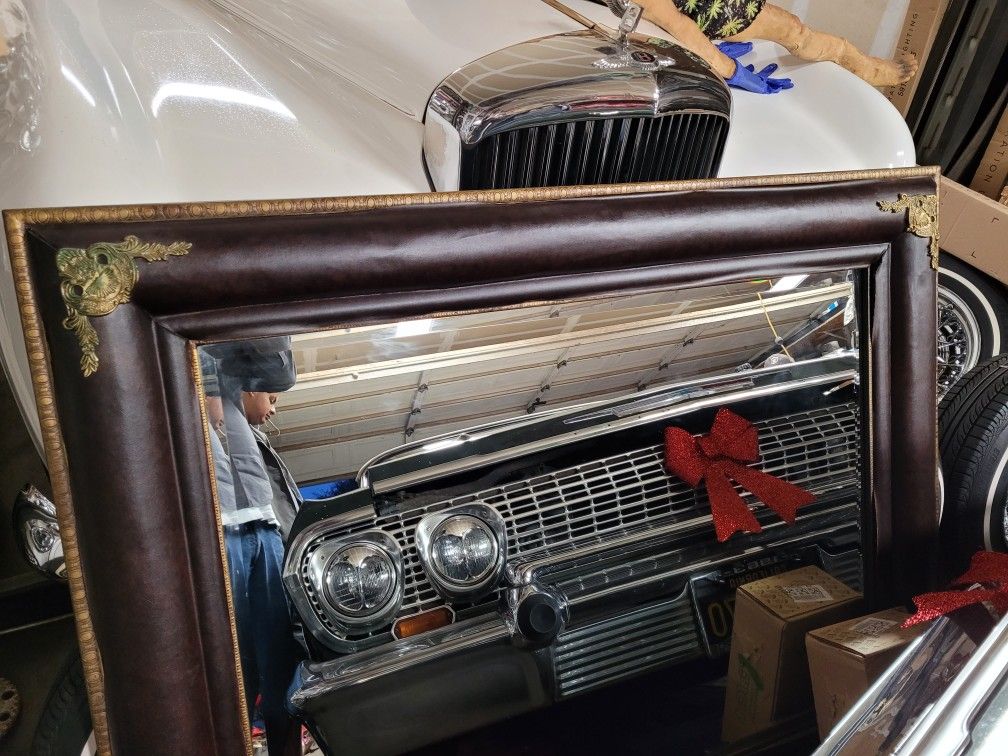 Mirror Garage Man Cave Size 44 By 55 Might Trade For Beer Sign Light ...