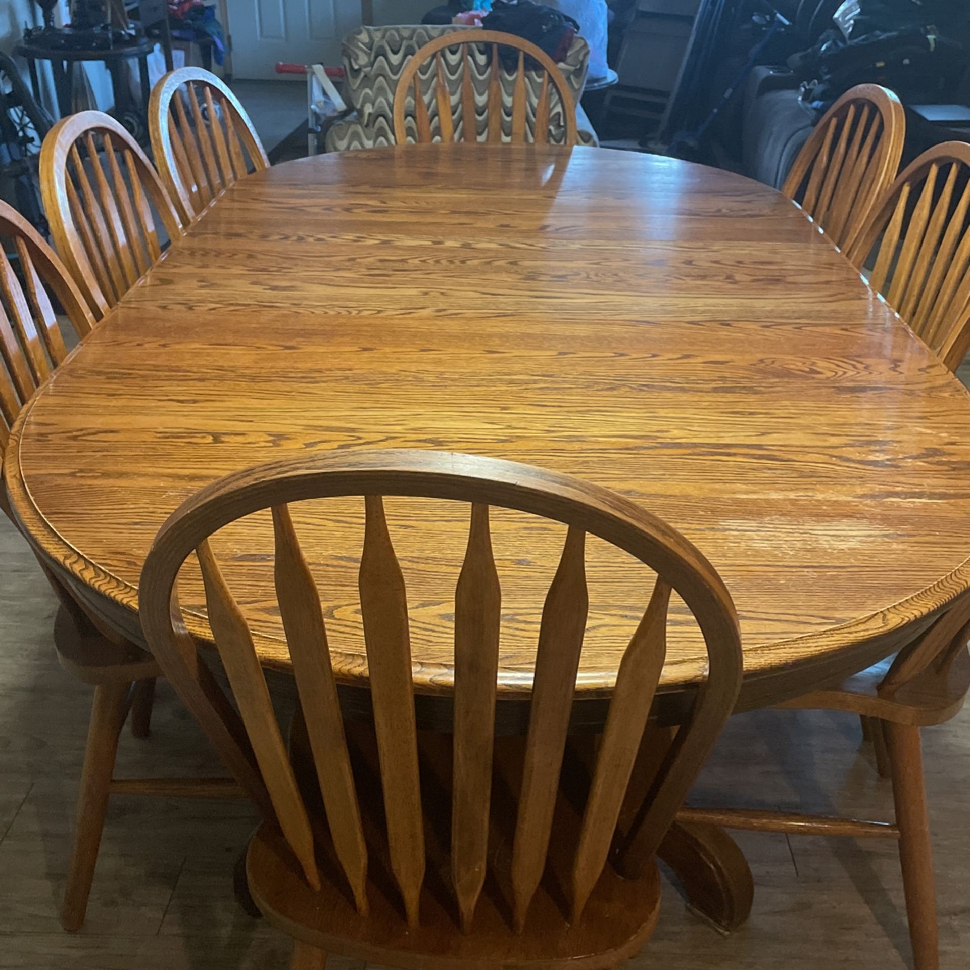 Oak Wood Kitchen Table for Sale in Greeley, CO - OfferUp