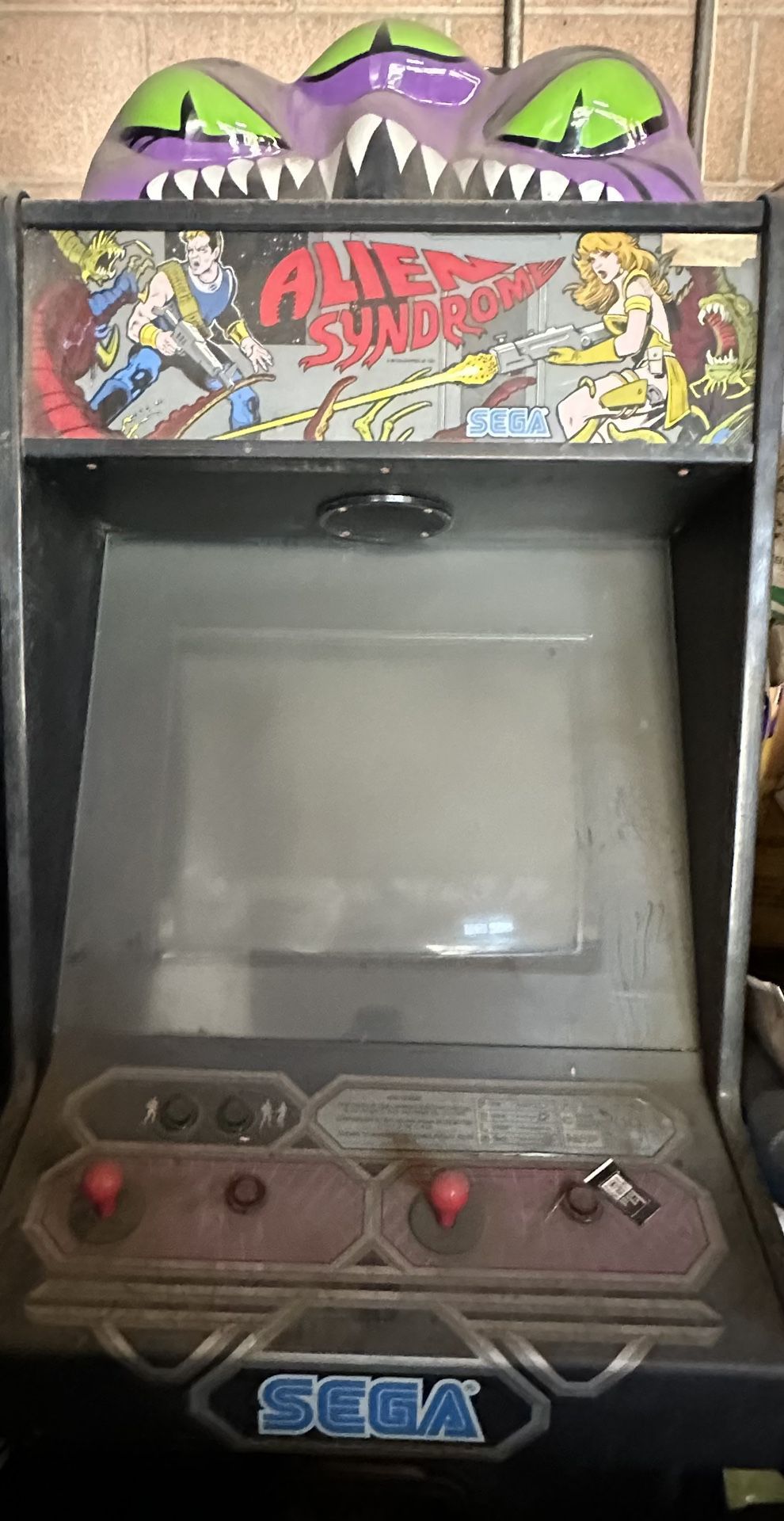 Sega Alien Syndrome Arcade Machine Sega for Sale in Monterey Park, CA ...