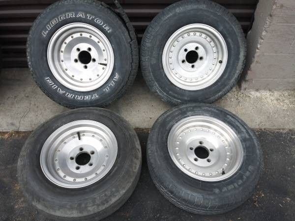 14 inch Centerline style aluminum rims. 5 lug Ford, Chevy, mopar for ...
