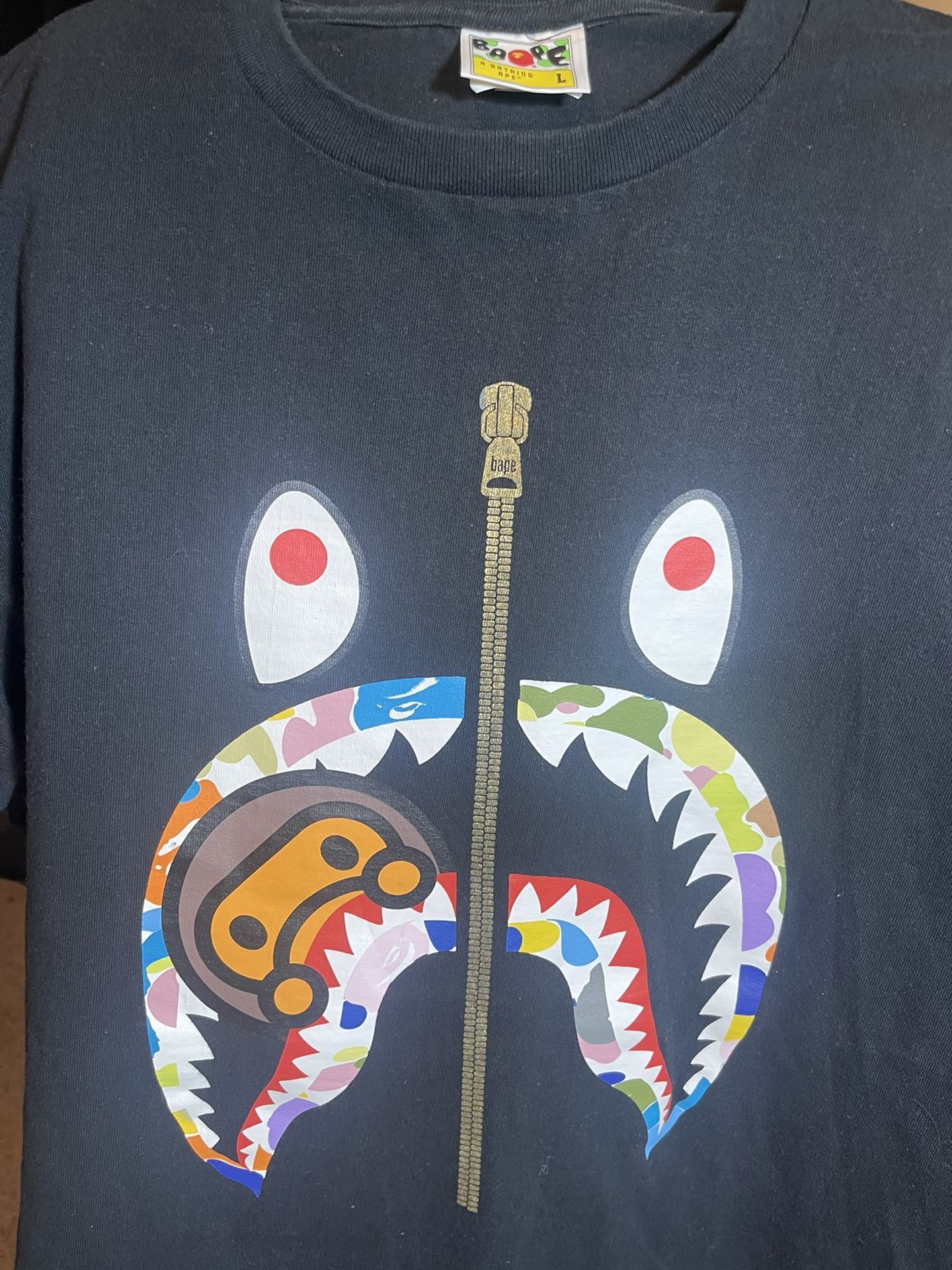 Bape Gold Zip Size Large for Sale in San Antonio, TX - OfferUp