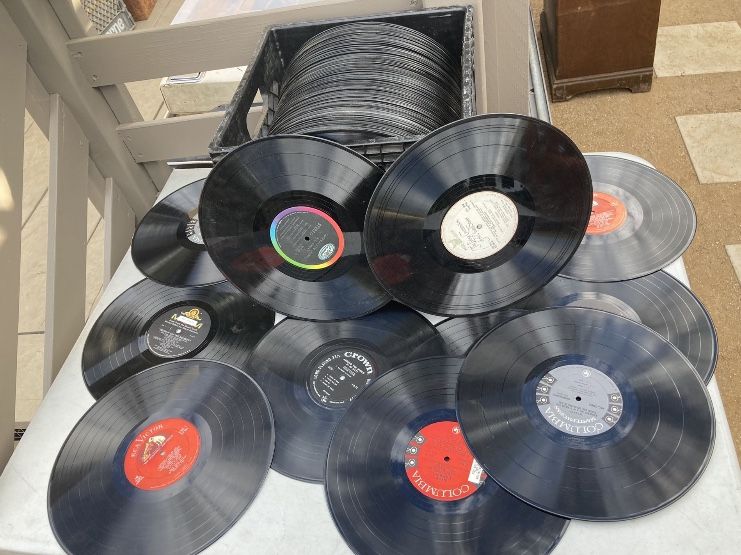 Vinyl Records Art Projects