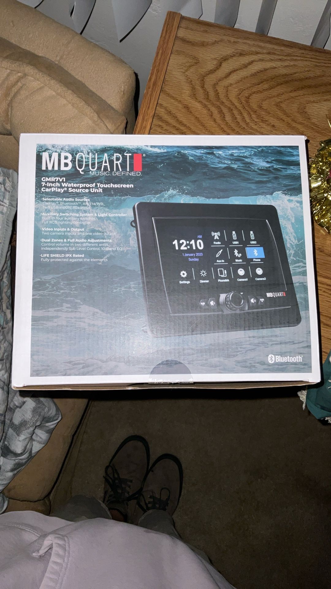 7-inch Waterproof Touch Screen CarPlay Source Unit for Sale in Phoenix ...