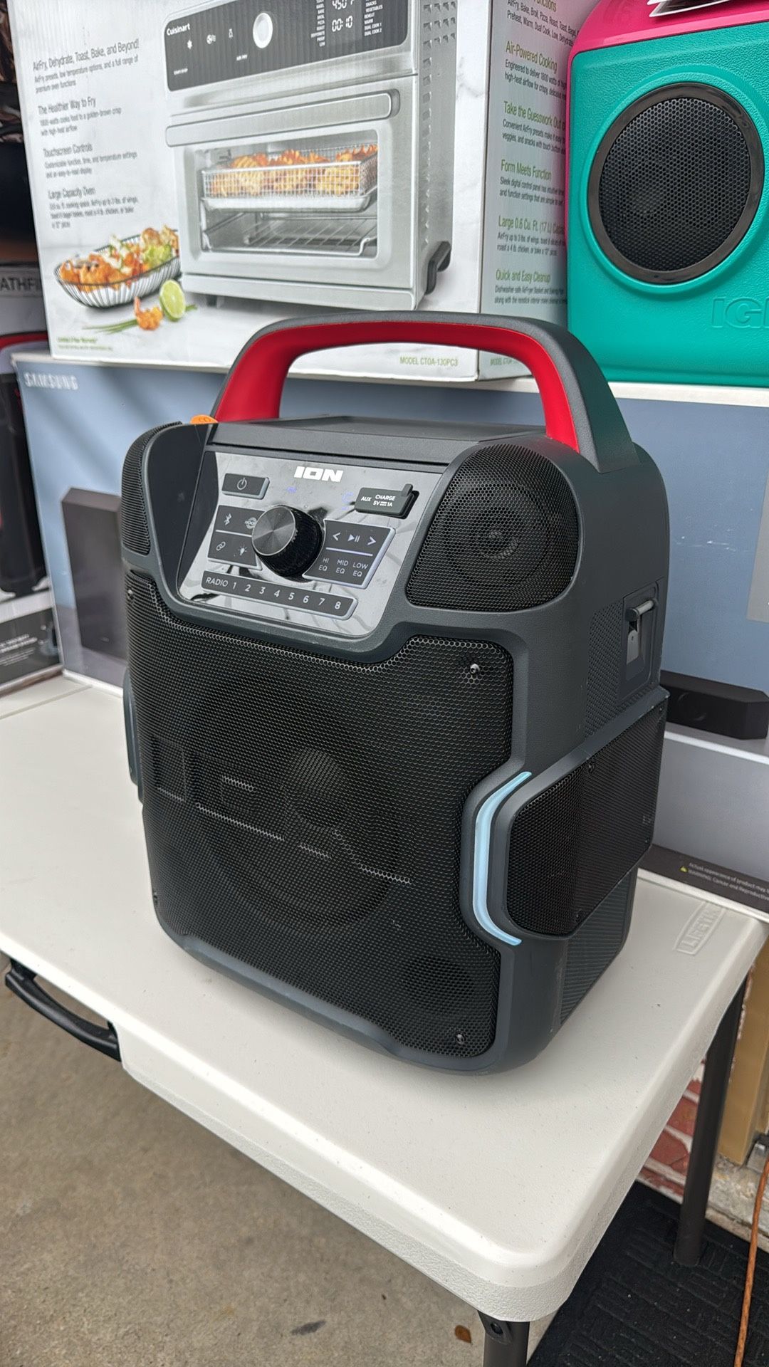ION PATHFINDER 320 SPEAKER, BATTERY, BLUETOOTH, AM/FM for Sale in ...