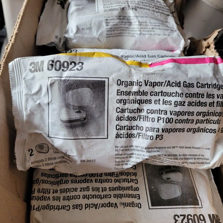 3M Respirator Cartridges 60923 for Sale in San Dimas, CA - OfferUp