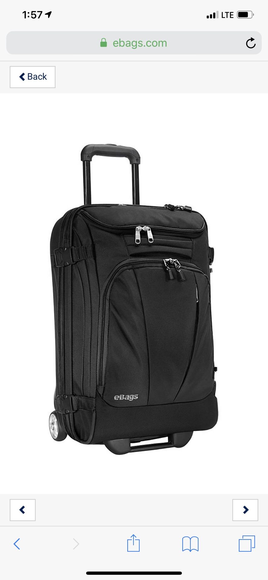 EBags mini 21” wheeled carry on bag for Sale in Lodi, CA - OfferUp