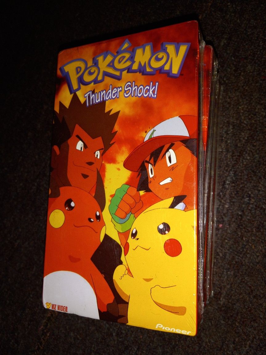 Pokemon Thundershock Vhs