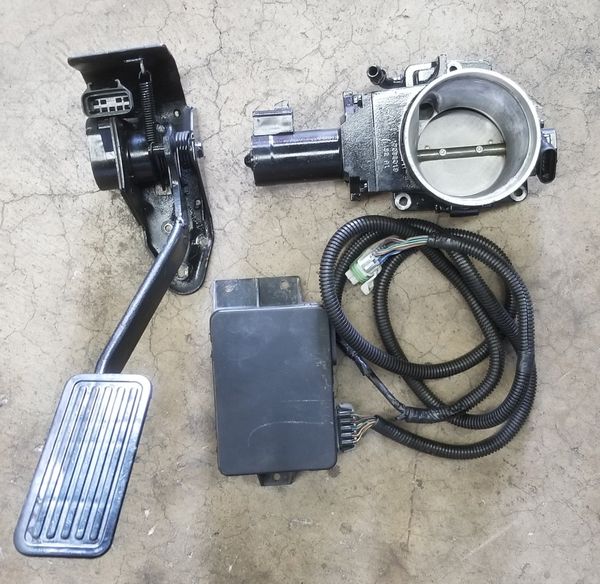 Ls drive by wire pedal tac module and throttle body ls1 ls2 5.3 4.8 6.0 ...