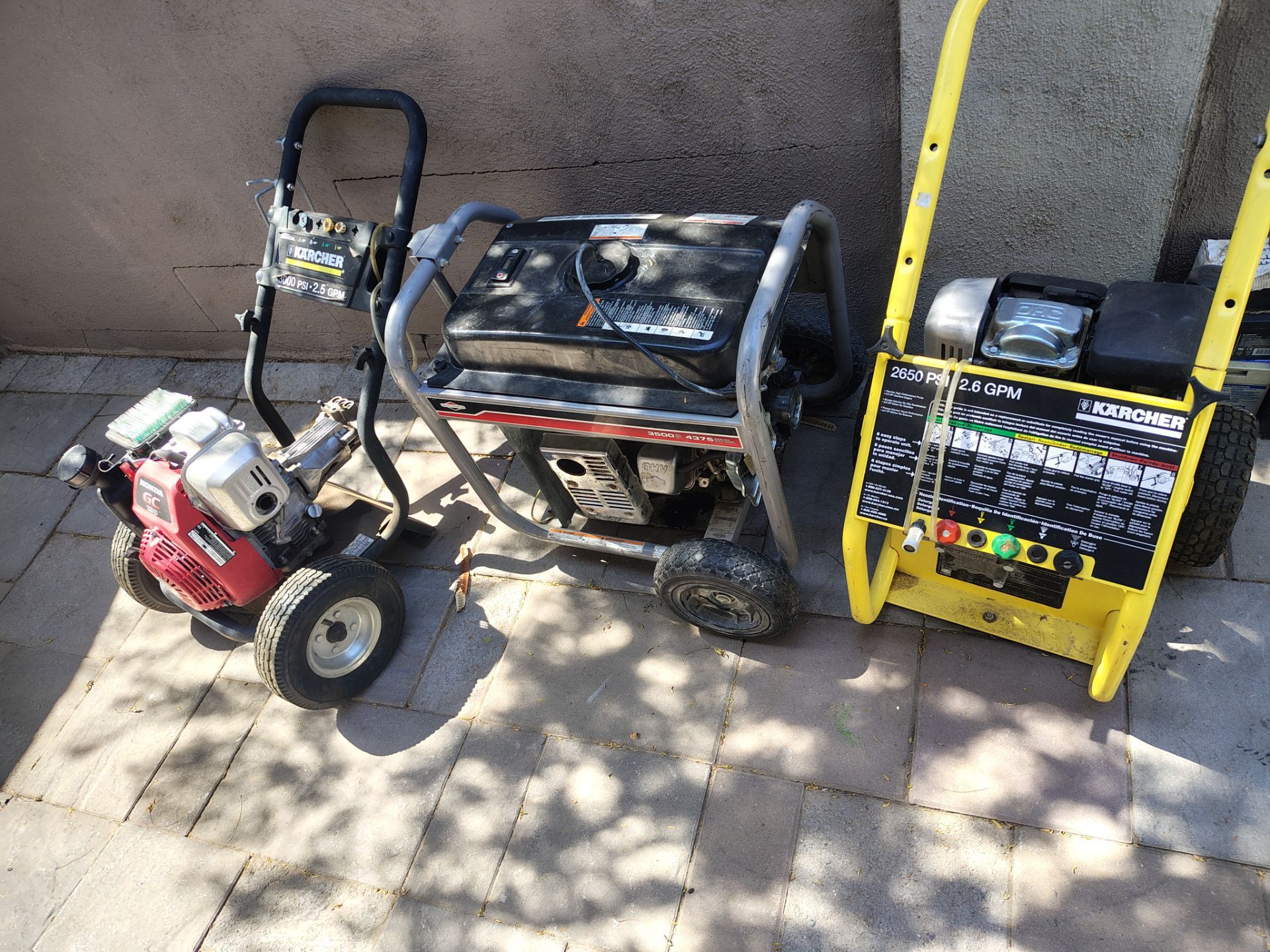 For sale generator & power washer $200 for Sale in Chandler, AZ - OfferUp
