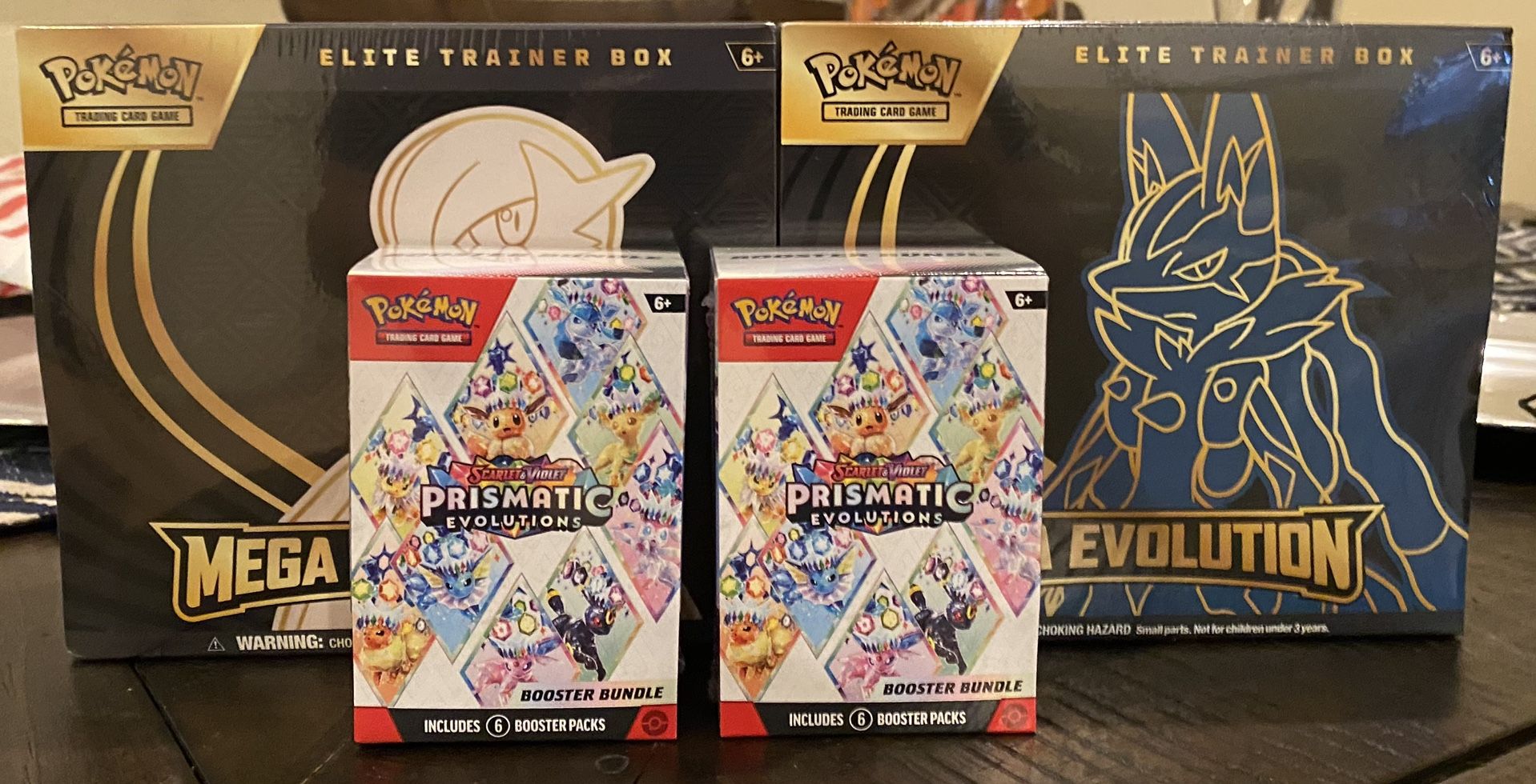 Pokemon Mega Evolution Bundle Set - Elite Trainer Lucario ETB Mega ...