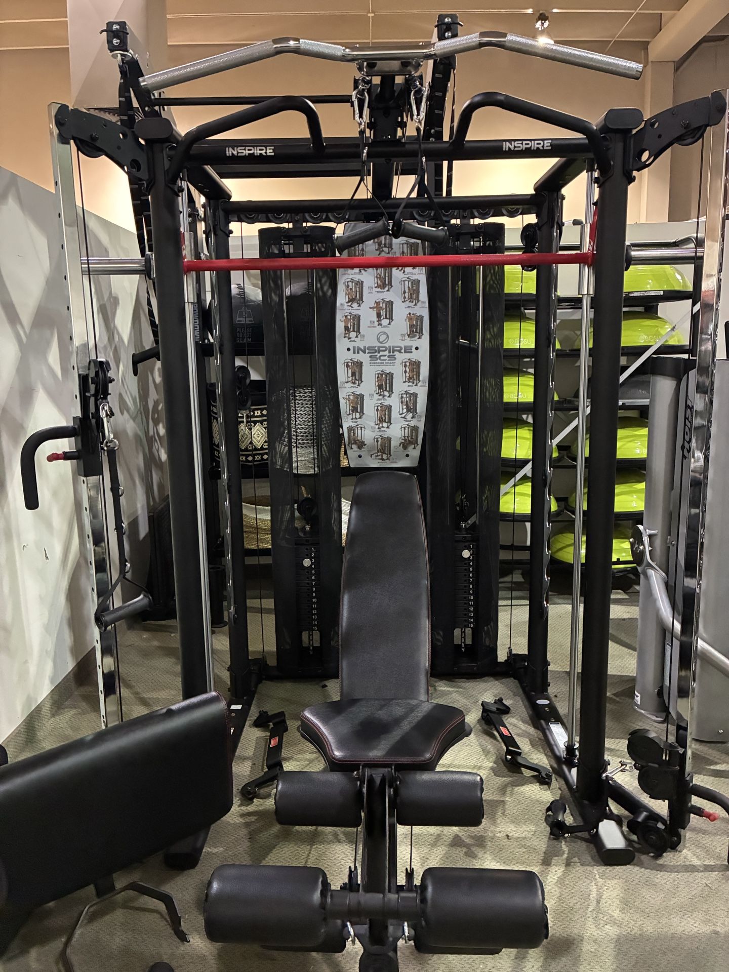 Inspire Smith Cage System with SCS WB-Weight bench for Sale in Boca ...