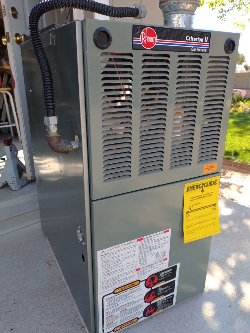 Rheem Criterion II. Gas Furnace for Sale in Rio Rancho, NM - OfferUp