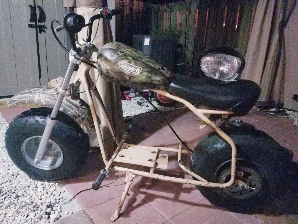 Coleman EX Mini Bike Rolling Frame w/ Suspension & Brakes **We Deliver ...