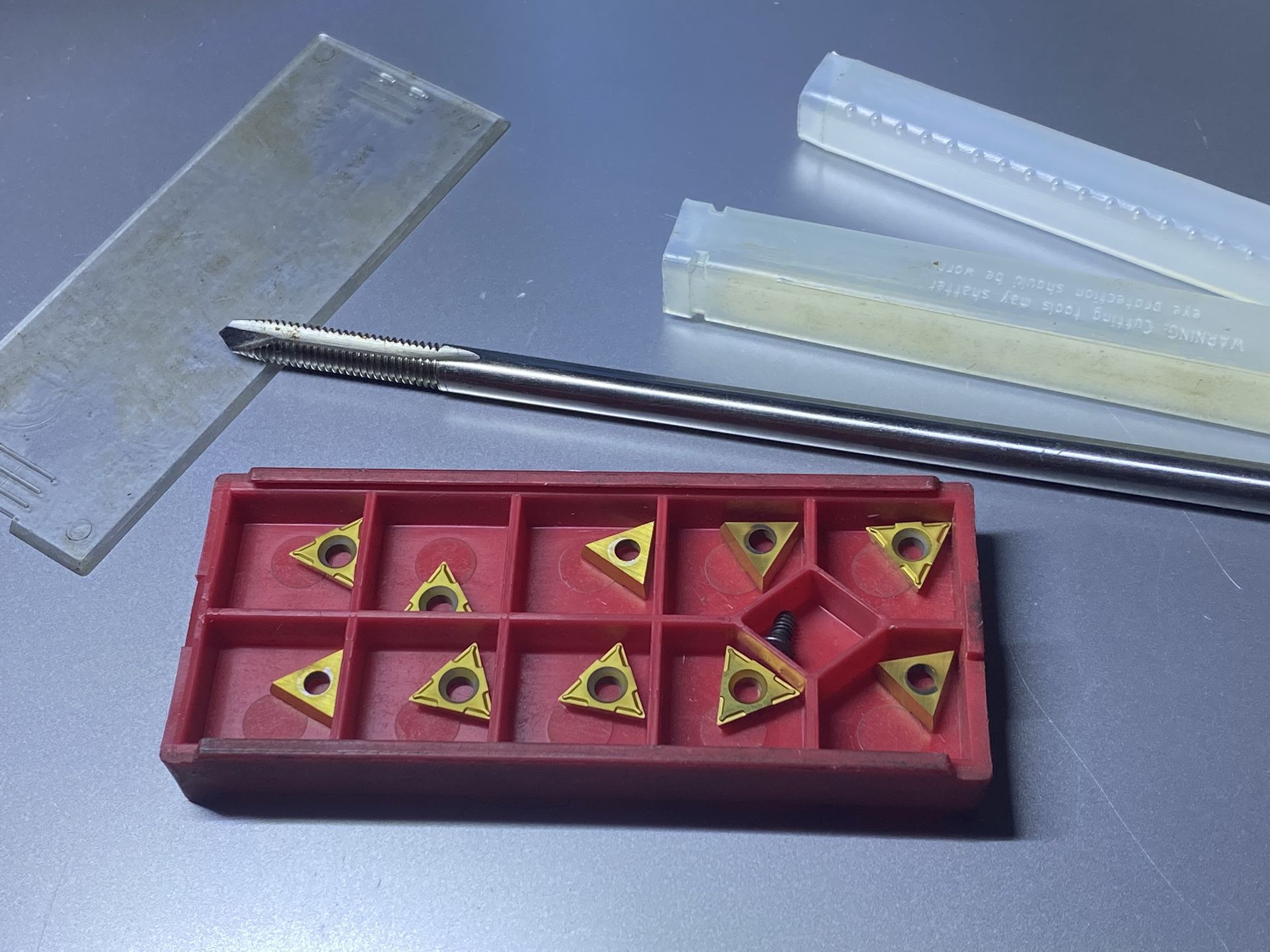Machining Tools - Carbide Boring Inserts & Spiral Point Tap for Sale in ...