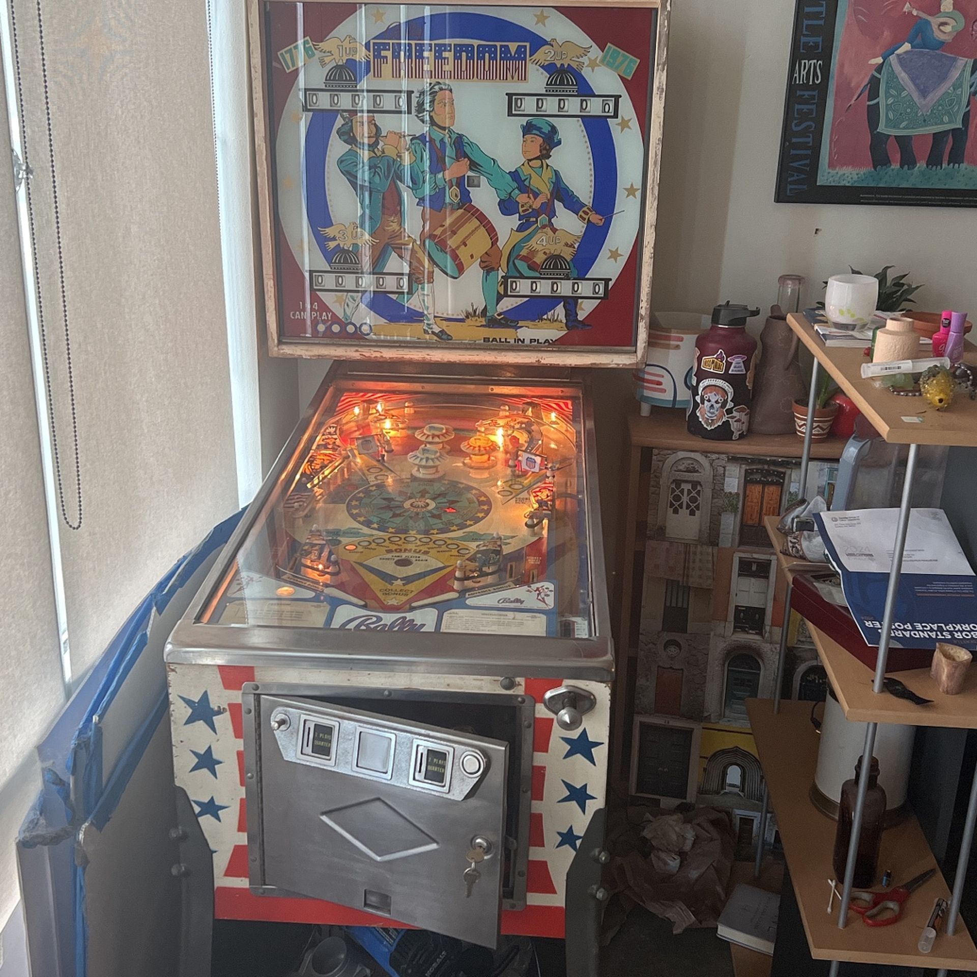 Vintage Freedom 1976 Pinball Machine for Sale in Seattle, WA - OfferUp