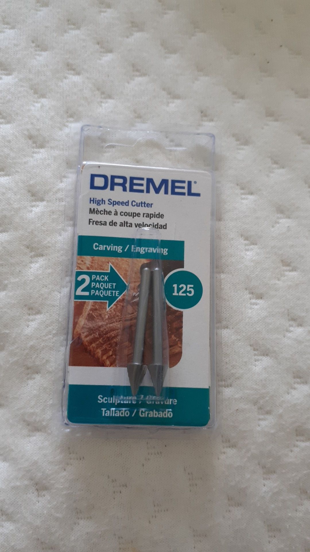 ((10$)) Dremel 1/4 in. Rotary Tool Pointed Triangle-Shaped High Speed ...