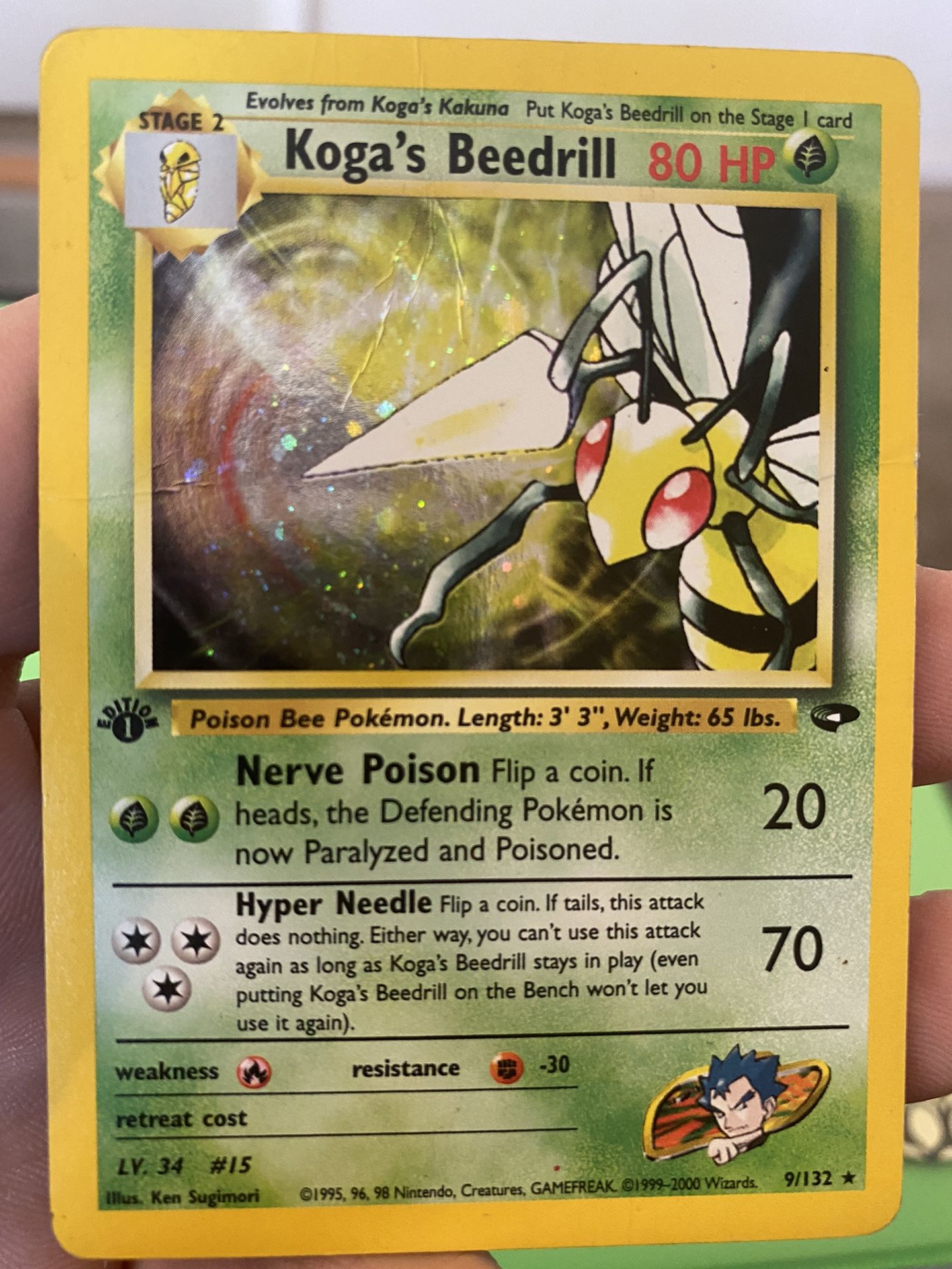Beedrill Card