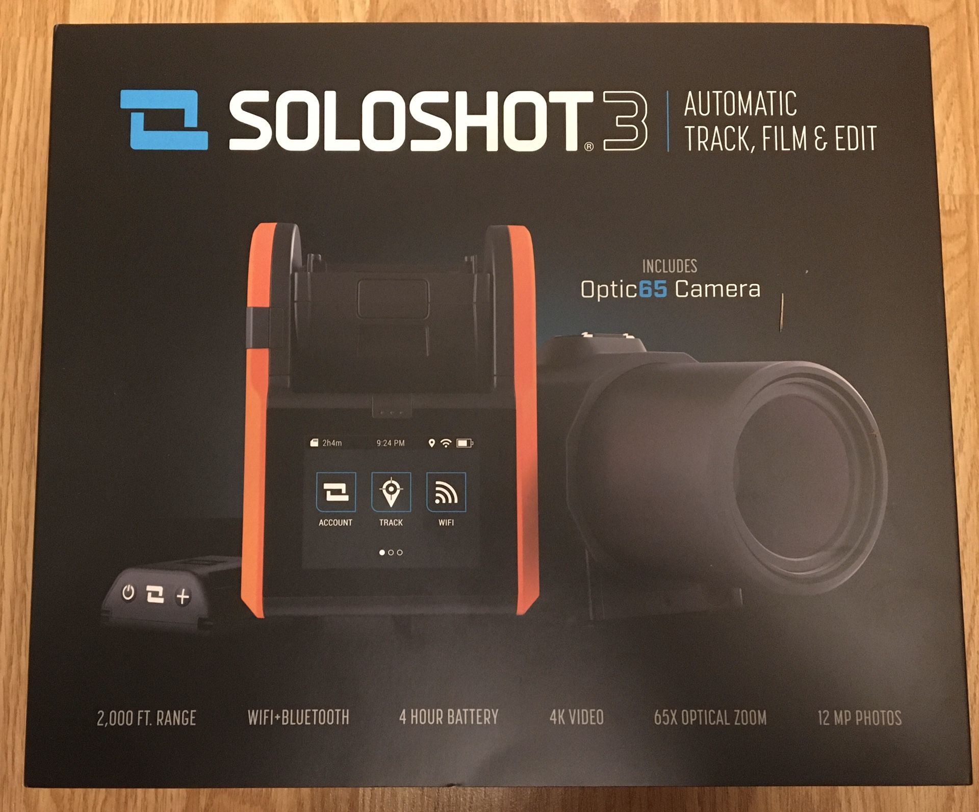 SOLOSHOT 3 OPTIC65 CAMERA WITH WEATHER COVER PROTECTOR for Sale in ...