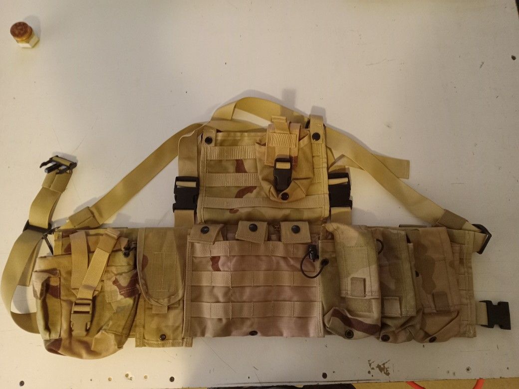 SDS RACK military Tactical molle chest rig & pouches for Sale in Mesa ...