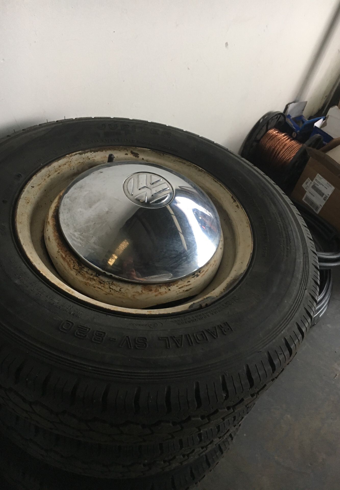 Volkswagen VW Bus wheels and tires. for Sale in Kent, WA - OfferUp