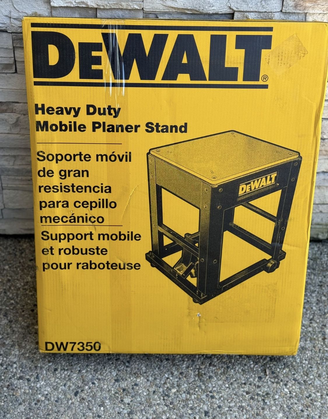 DEWALT Mobile Thickness Planer Stand Tools Machinery
