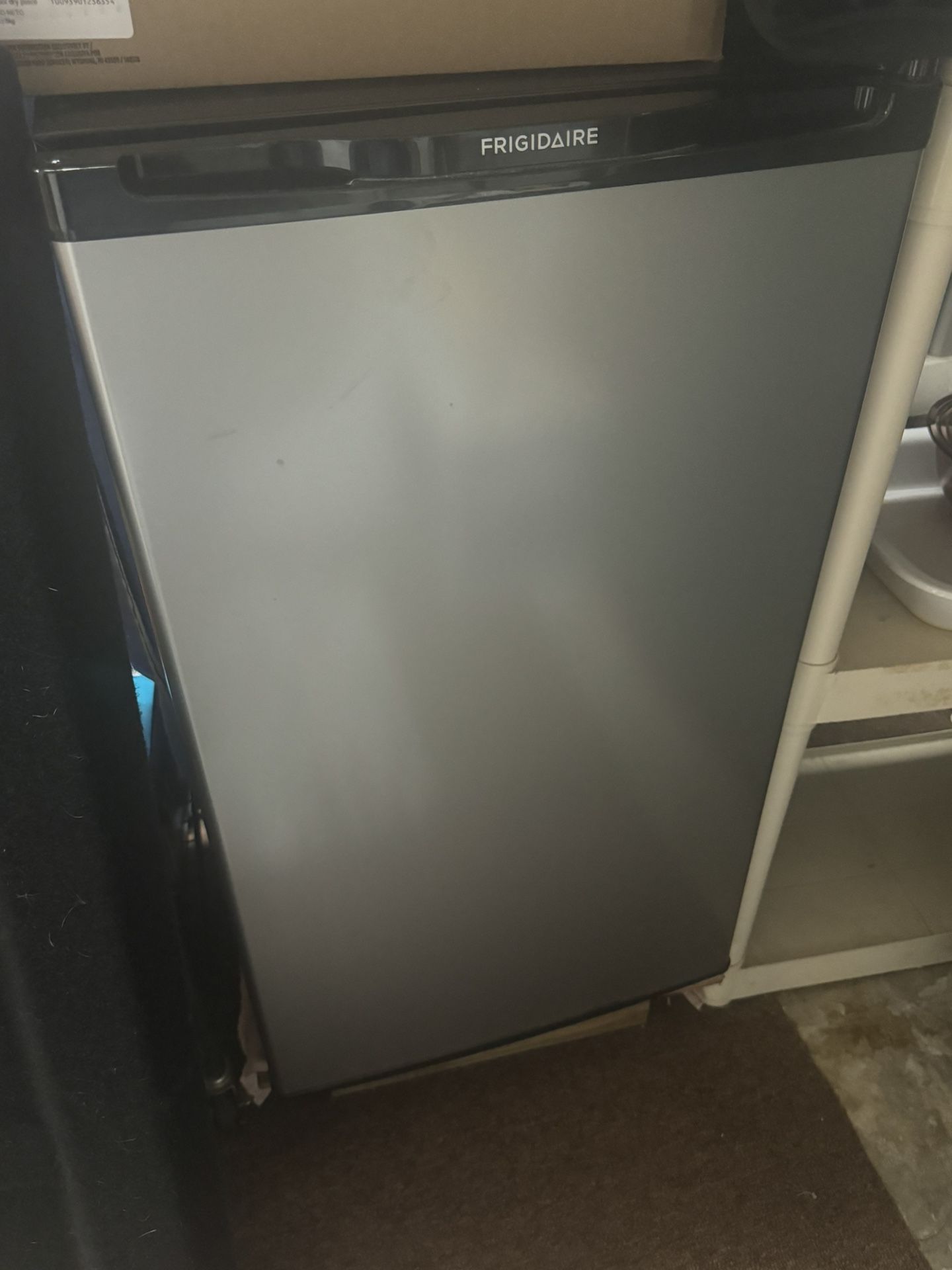 Frigidaire Small Fridge - 3.3 Cu. Ft. Mini Fridge - Silver for Sale in ...
