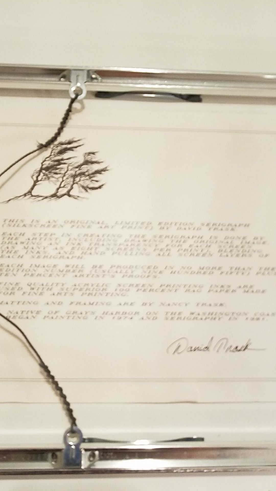 David Trask Ltd Edition Serigraph art for Sale in Gig Harbor, WA - OfferUp