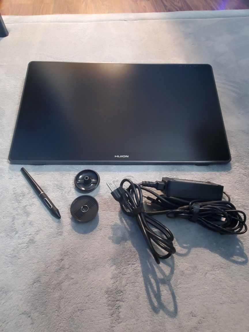 HUION Kamvas 22 Plus QLED Drawing Tablet with Full-Laminated Screen USB ...