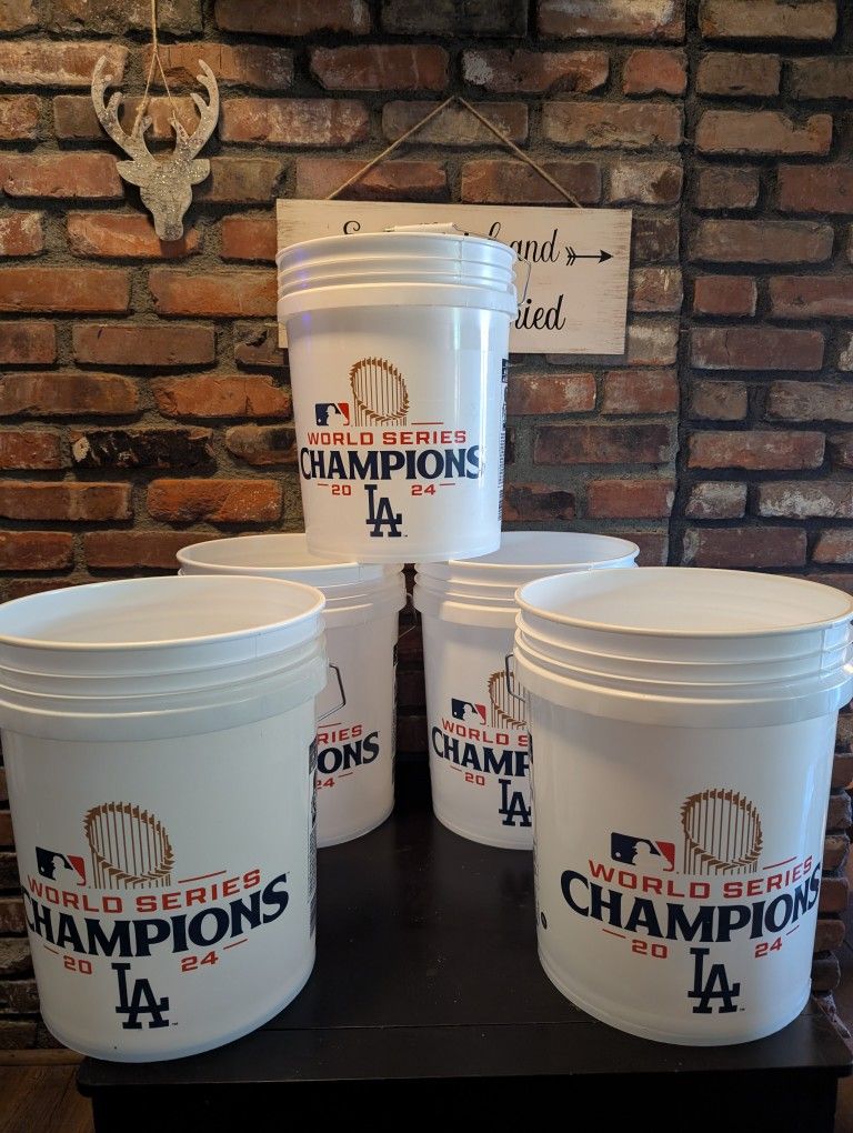 Dodgers World Series limited Edition Home Depot Bucket for Sale in ...