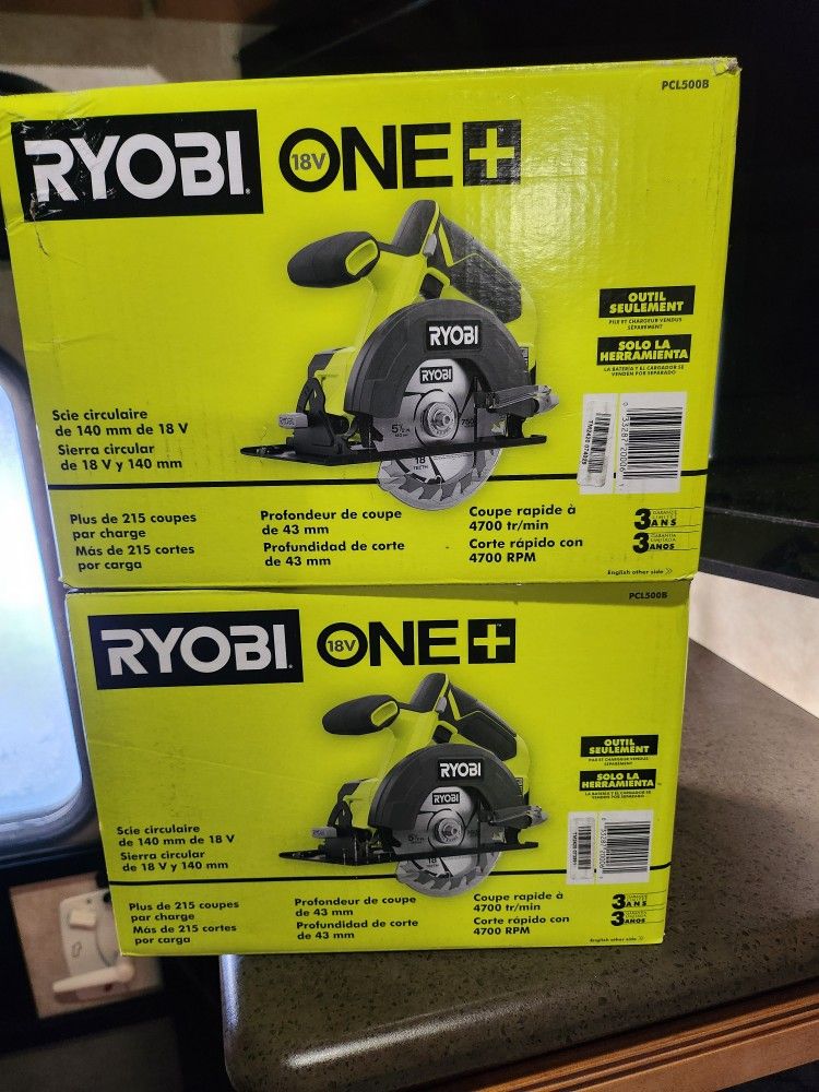 Ryobi Saw Buy 1 Get1 for Sale in Buckley, WA - OfferUp
