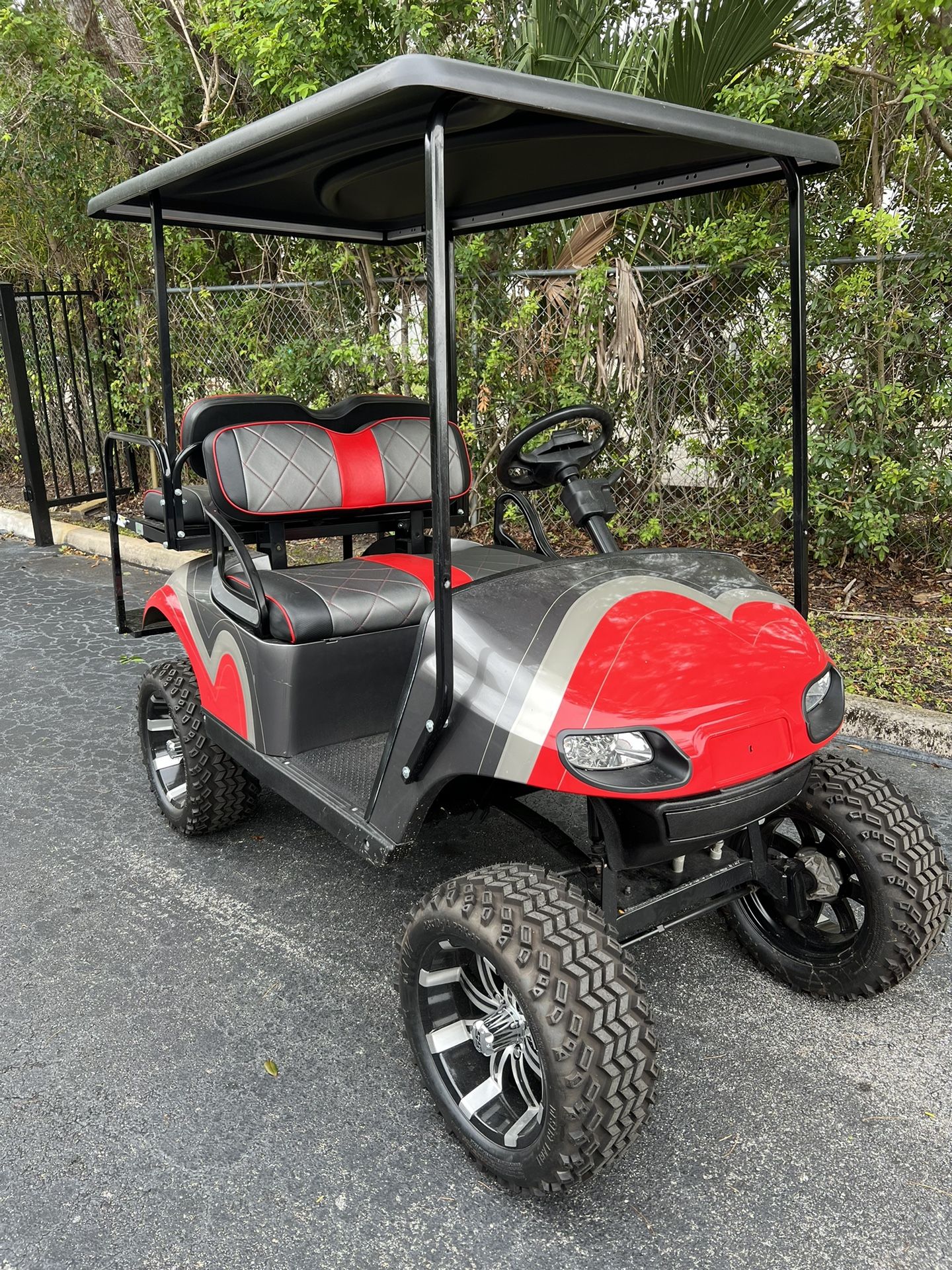 2018 EZ GO 4 Passenger LIFTED And Refurbished Lithium Powered Golf Cart ...