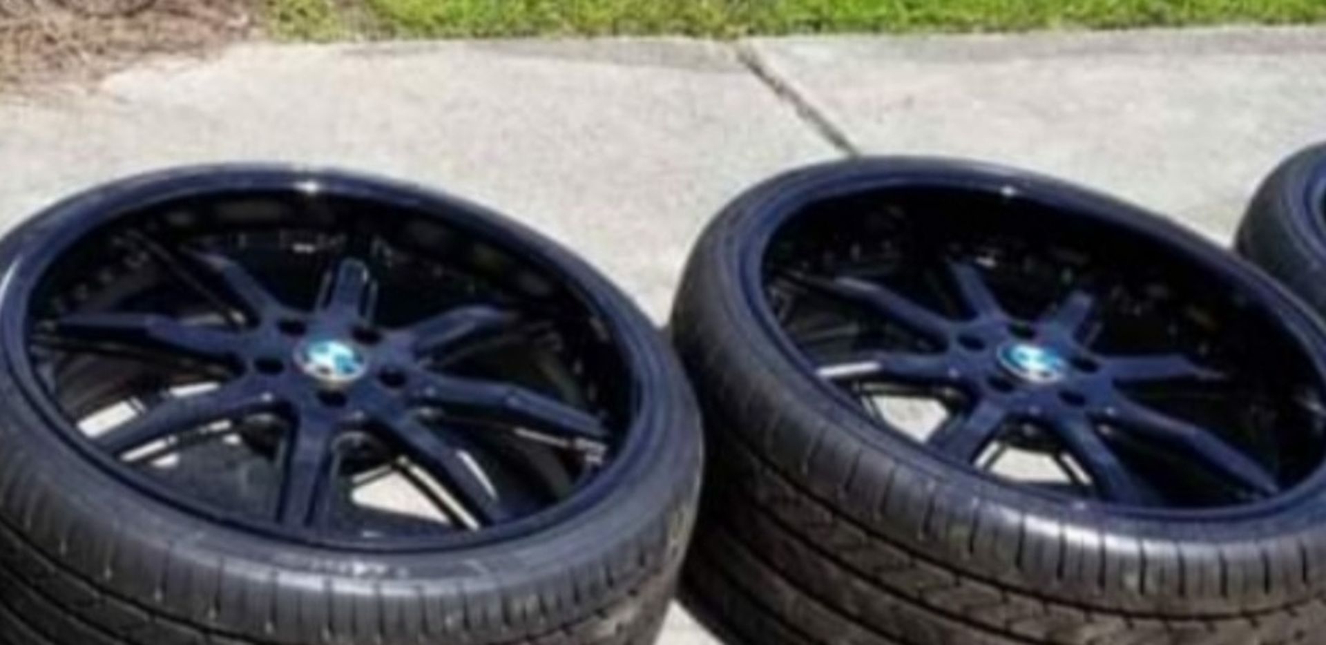 22 Inch All black Ashanti Rims!! (5x120 Pattern) for Sale in Charlotte ...