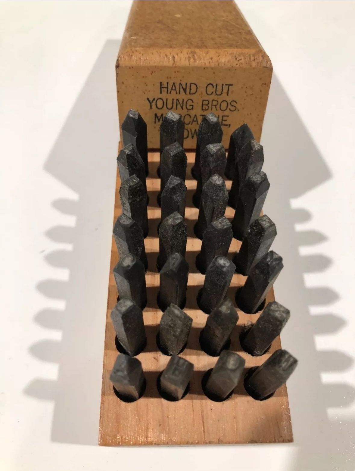 Vintage Young Bros Metal Stamps 1/8” for Sale in Anaheim, CA - OfferUp