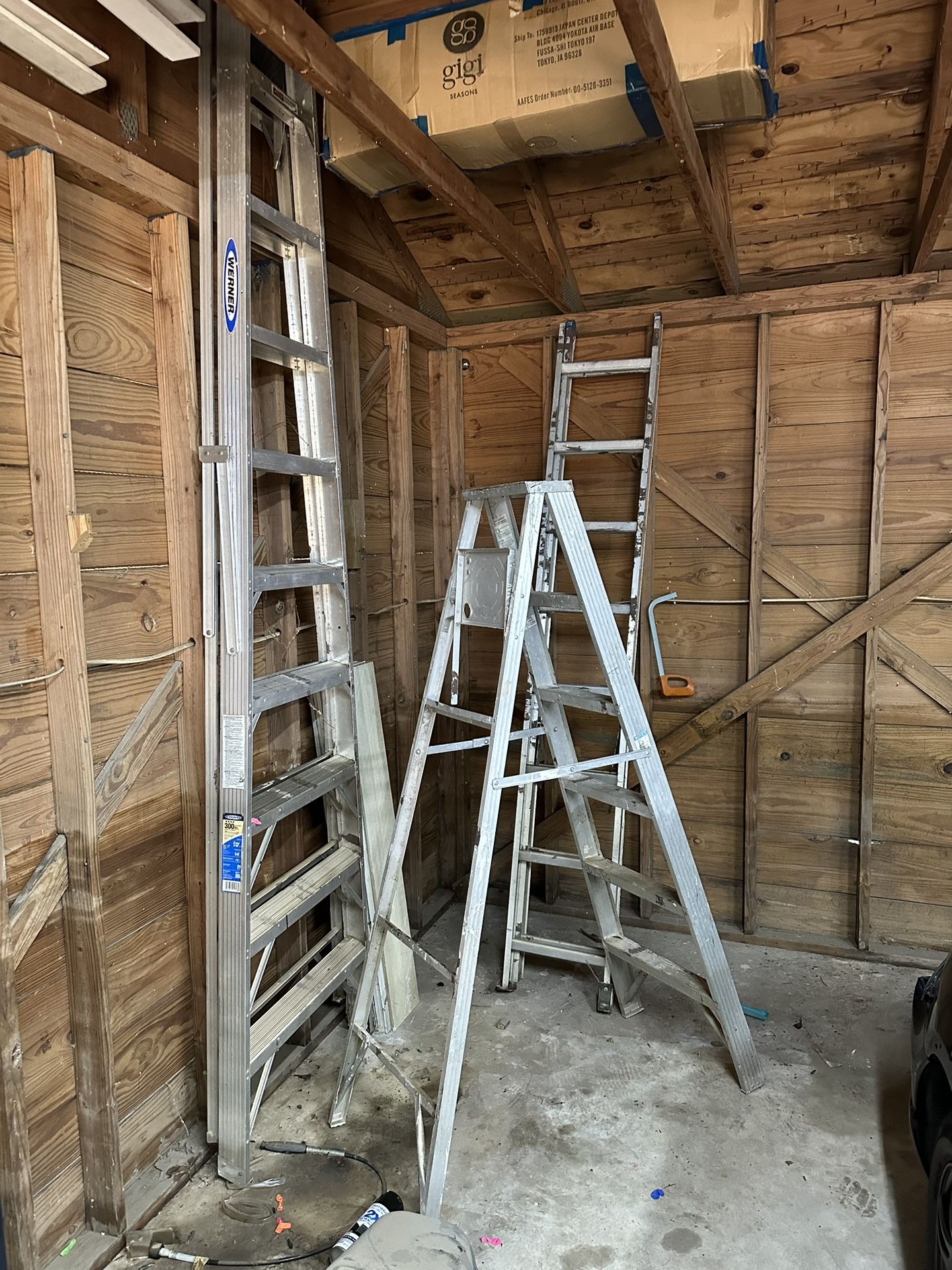 3 Aluminum Ladders for Sale in Conroe, TX - OfferUp