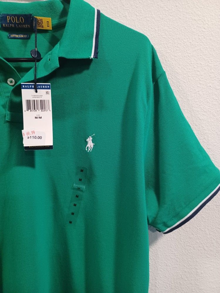 Polo Ralph Lauren Short Sleeve Polo Shirt New With Tag Size Medium for Sale in Jacksonville, FL ...