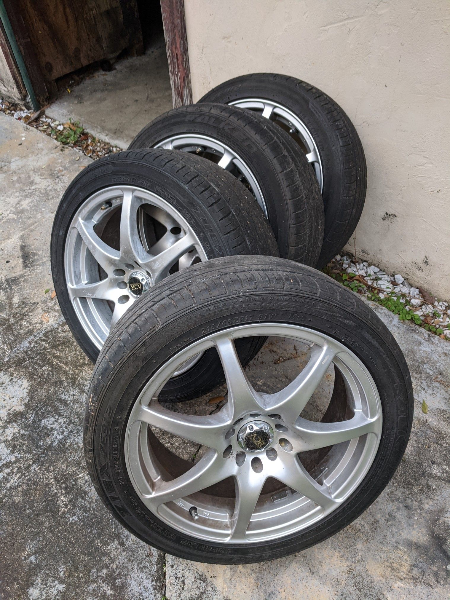 Adr wheels 17 inch. 17x7 5x114.3 5x100. for Sale in Miami, FL - OfferUp
