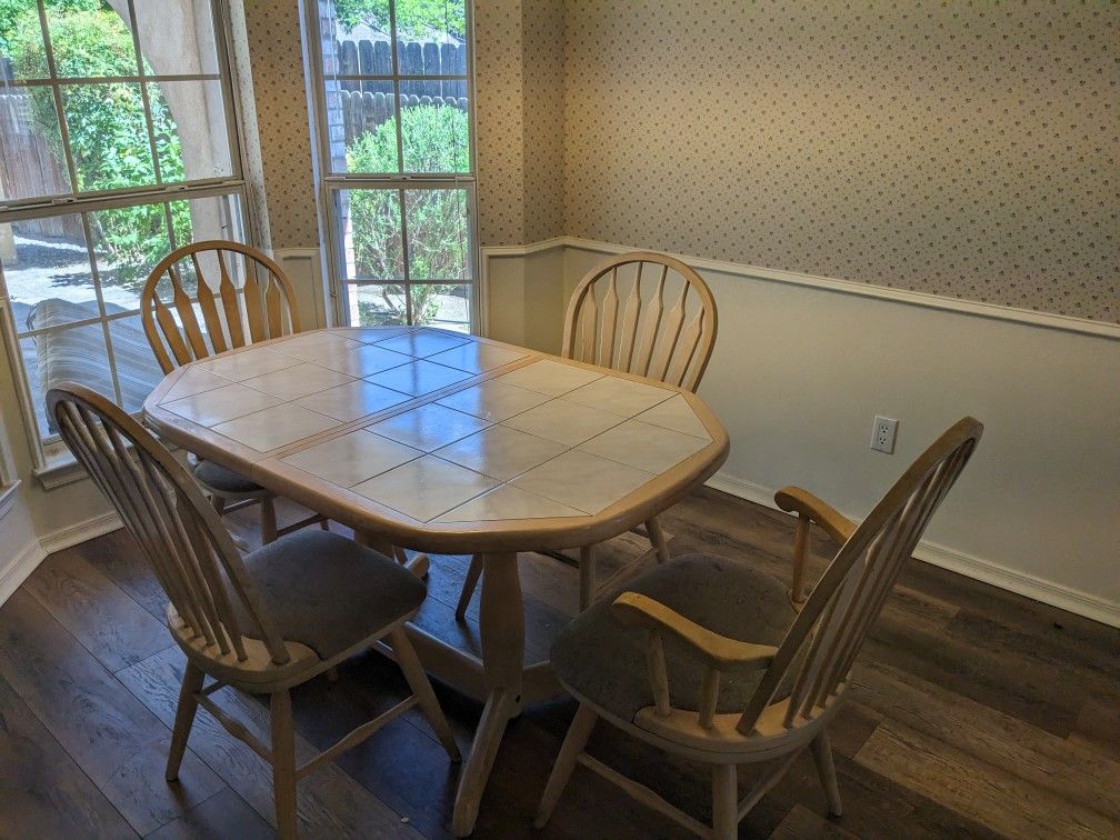Tile Top Dining Room Table