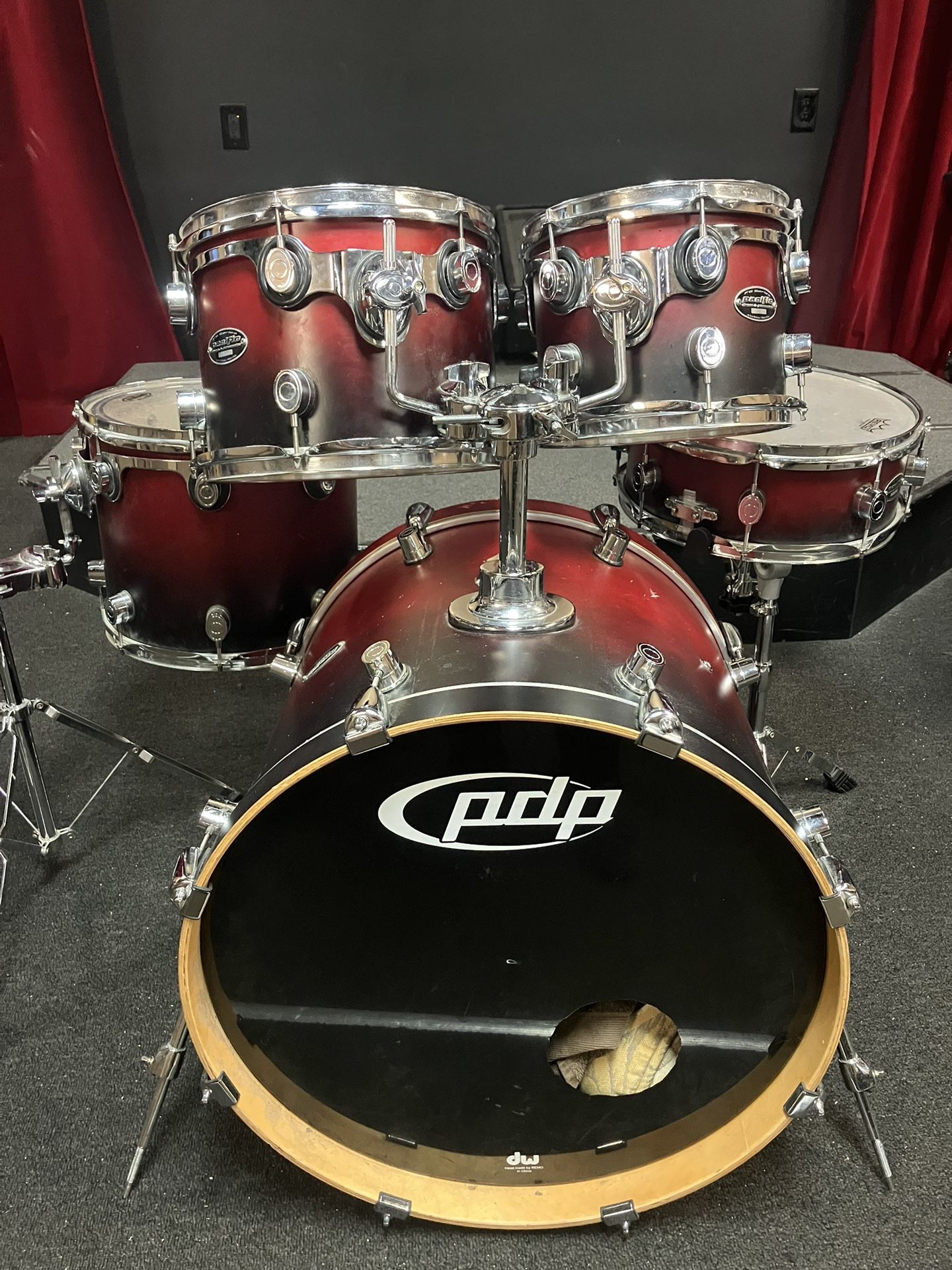 PDP, Pacific Drums, Five Piece Drum Kit, Birch for Sale in Chino, CA ...