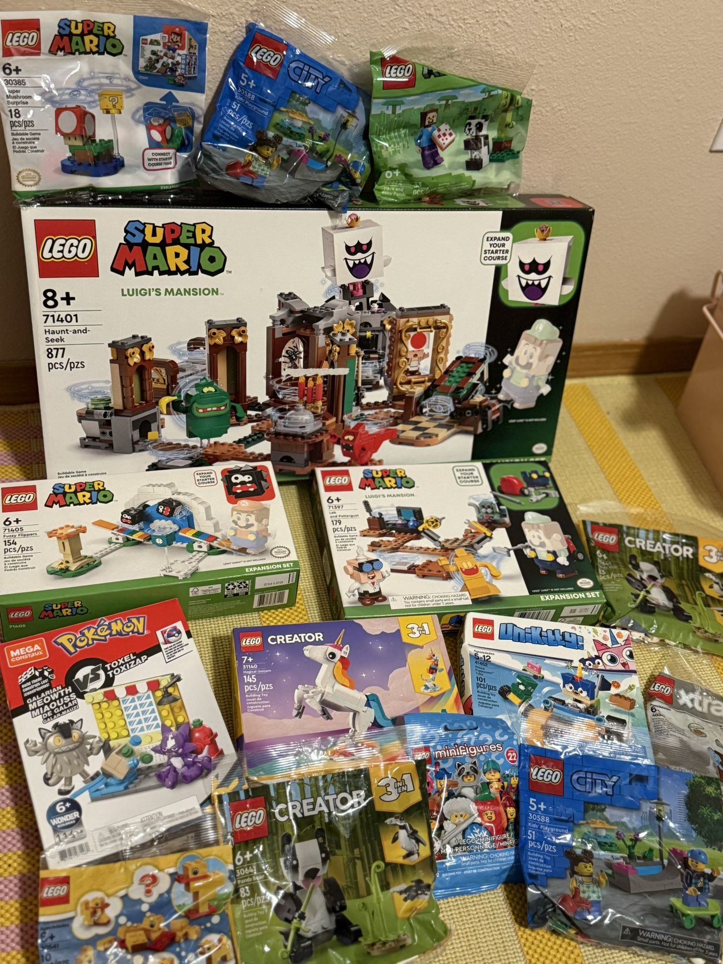 Unopened Retired Luigi’s Mansion Lego Set And Other Sealed Sets for ...