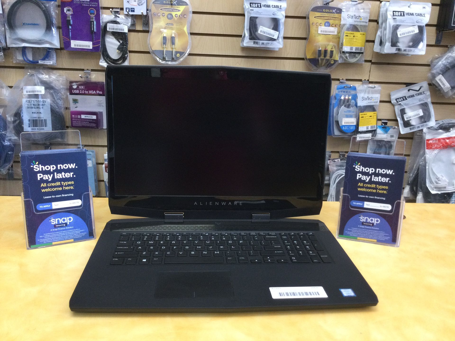 Alienware M17 Laptop - 17” LCD, i7-9750H, 32GB RAM, 128GB SSD, 1TB HDD ...