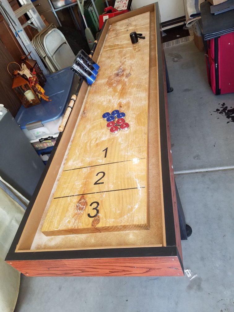 Shuffleboard or skeet ball 9ft table for Sale in Surprise, AZ - OfferUp
